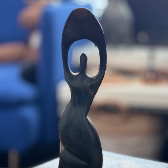 Art | African Heritage Collection Handcarved Wooden Abstract 115 In ...
